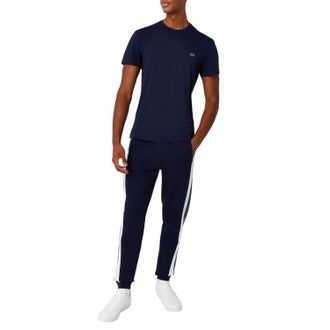 Lacoste T-Shirt f&uuml;r Herren, Premium-Baumwolle (Marine)