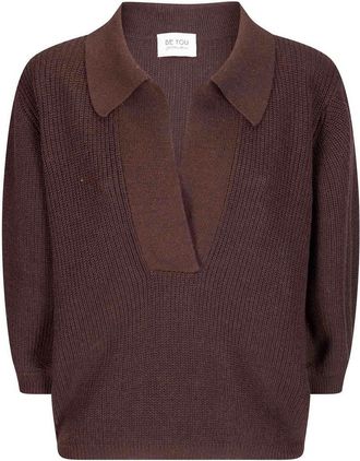 Be You Poloshirt - Braun