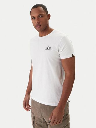 Alpha Industries Alpha Industries T-Shirt Basic 188505 Wei&szlig; Regular Fit