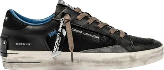 Crime London Homme, Chaussures, Noir, Taille: 43 EU SK8 Deluxe