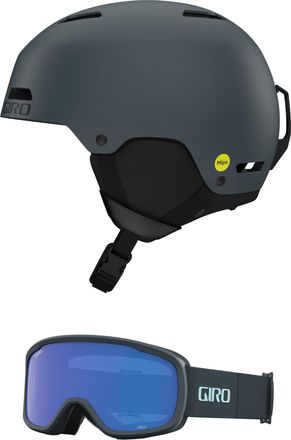 Giro Ledge MIPS Skibrille Combo - (Kombi) Matte Dark Shark - Dark Shark Streaker - Größe L