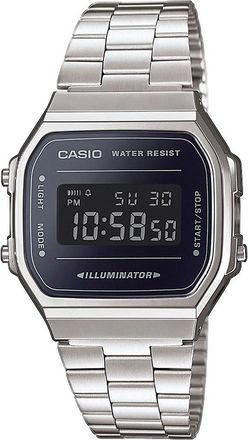 Casio Uhr Casio Vintage A168WEM-1EF Silberfarben