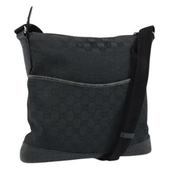 Gucci Pre-owned GG Canvas Schultertasche - - Pre-owned - Damen - Schwarzk - ONE SIZE