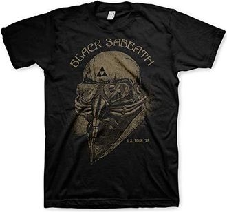 Bravado Black Sabbath US Tour 78 Avengers - T-shirt - Manches courtes - Homme, Noir, FR: Medium (Taille fabricant: Medium)
