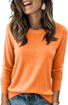 Generic Pull Femme Chic Et Elegant Femmes Cachemire Mode Haut Pulls, Gilets Et Sweats Taille Oversize Blanc Col Roul&eacute; Rouge WomenS Hiver Long Noir Pulls Fashi