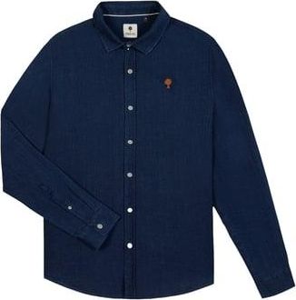 Faguo Chemise col classique en coton recycl&eacute;