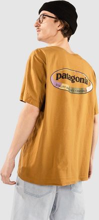 Patagonia 95 Oval Logo T-Shirt sunshine