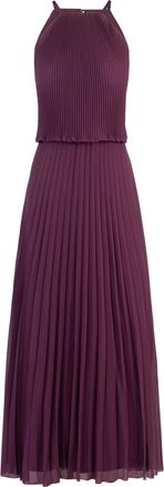 Apart Fashion APART Chiffonkleid mit Ketten-Trägern, dunkel lila, 38