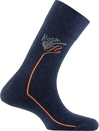 Kindy Mi-chaussette en coton Guitare Rock MADE IN FRANCE - couleur - Jean - Pointure - 43-46