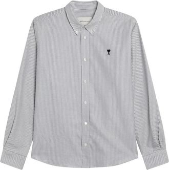 Ami Homme, Chemises, Blanc, Taille: 2XL Chemise boutonn&eacute;e