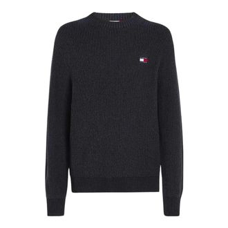 Tommy Jeans Herren, Strickwaren, Schwarzk, XLGr&ouml;&szlig;e