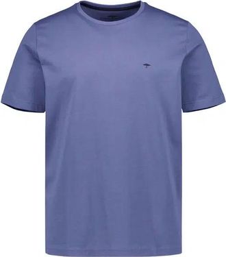 Fynch-Hatton Fynch-Hatton Herren T-Shirt blau Baumwolle