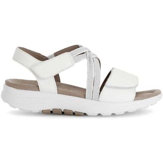 Gabor Mules en cuir &agrave; talon compens&eacute;