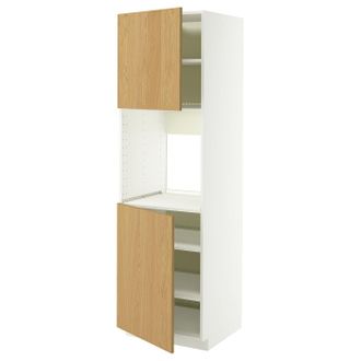 IKEA METOD Hochschr. f Ofen+2 T&uuml;ren/B&ouml;den