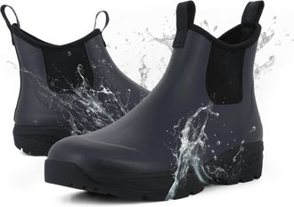 Green Comfort Gummistiefel Herren Halbhoch 41 | Wasserdicht Gummistiefel Herren Kurz für Männer