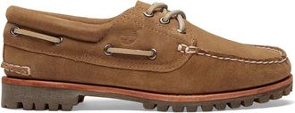 Timberland Femme, Chaussures, Brun, Taille: 38 1/2 EU Authentic 3-Eye Boat Shoe