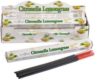 Puckator 20 R&auml;ucherst&auml;bchen Stamford Aroma Citronella und Lemongrass