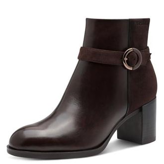 Tamaris Femme Damen Boot Heel 1-25363-45 Bottine, Moka, 36 EU