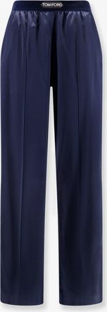 Tom Ford Stretch silk Pajamas Trousers - TOM FORD - gender_Woman