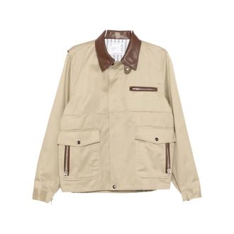 sacai 26-03908M 651 Jacket - - Jackets - Herren - Beige - M