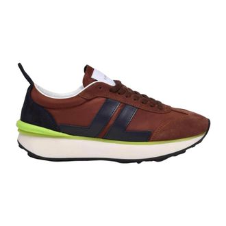 Lanvin Homme, Chaussures, Brun, Taille: 40 EU Bumpr Nylon Baskets