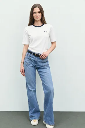 Gerard Darel T-shirt en coton bicolore - BESS