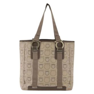 Ferragamo Damen, Pre-Owned, Beige, ONE SIZEGr&ouml;&szlig;e