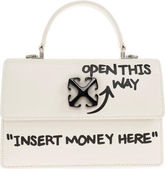 Off-white Femme, Sacs, Beige, Taille: ONE Size Sac &agrave; main Jitney 1.4
