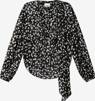 Isabel Marant Top Firma - Femme - Noir Et &Eacute;cru - Taille34 - Isabel Marant