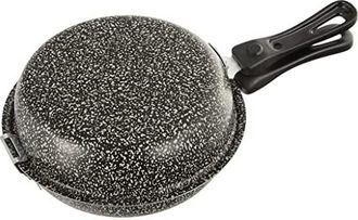 hOme Home Stone Omelettdreher mit Antihaftbeschichtung, Stein, Anthrazit, 14 cm