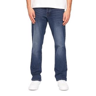 Crosshatch Jean Princed Denim pour homme, Noir d&eacute;lav&eacute;, 50 R&eacute;gulier