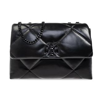 Tory Burch Schultertasche mit Pulverbeschichtung - - Bags - Damen - Schwarzk - ONE SIZE