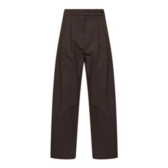 Co Weite Hose - - Trousers - Damen - Braun - M