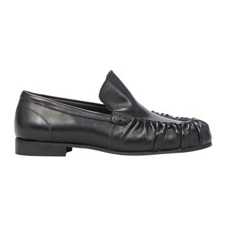 Ovye By Cristina Lucchi Mocassins aus Leder mit Raffungseffekt - - Shoes - Damen - Schwarzk - 36 EU