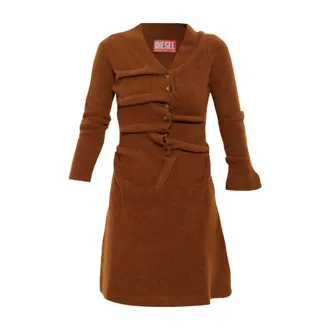 Diesel Femme, Robes, Brun, Taille: 42 FR Robe M-Anita