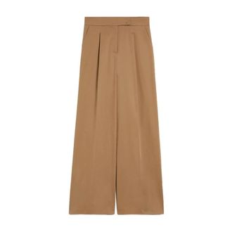 Pennyblack Weite Gabardine-Hose - - Trousers - Damen - Beige - XS