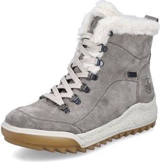 Rieker Bottines à lacets pour femme Y4713, Gris 45, 39 EU