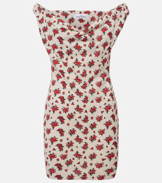 Vivienne Westwood Minikleid Anna aus Baumwoll-Jersey