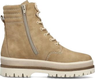 Rieker Schn&uuml;rstiefelette - - Shoes - Damen - Beige - 37 EU