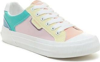 Rocket Dog Baskets Cheery Comfort en Mousse pour Femme, Bloc de Couleurs Arc-en-Ciel, 40 EU