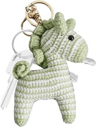 Generic Porte-clés cheval pour femme | Porte-clés pour femme | Pendentif poney décoratif tendance, décoration de sac à dos, collection de bijoux, équipement d
