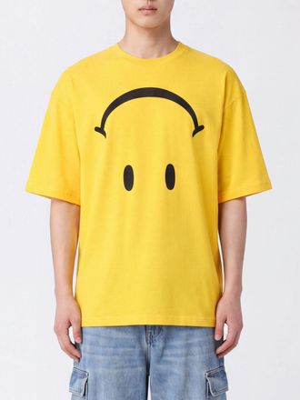 Moschino T-shirt en coton coupe d&eacute;contract&eacute;e avec imprim&eacute; graphique