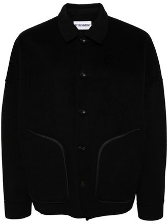 Attachment surchemise en feutre - Noir