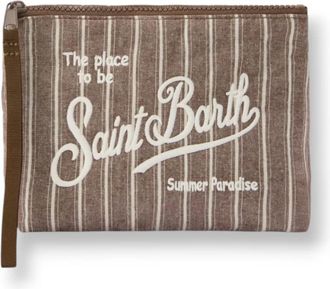 MC2 Saint Barth Femme, Sacs, Brun, Taille: ONE Size Aline Clutch Bag