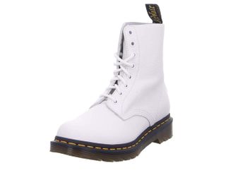 Dr. Martens 8 Eye Boot Springerstiefel, Optical White Virginia, 37 EU