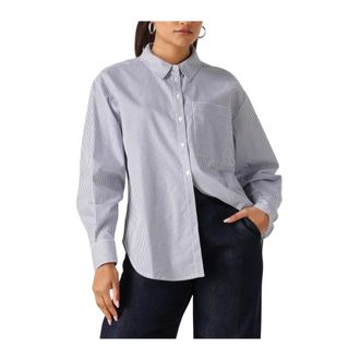 Another Label Damen, Blusen & Hemden, Blau, MGröße