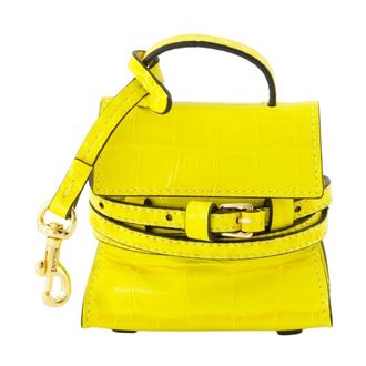 Moschino Gelbe Micro sac Tie Me - - Bags - Damen - Gelb - ONE SIZE