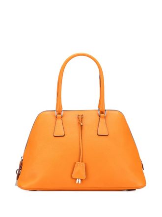 Prada sac à main Cinghiale en cuir (2000-2025) - Orange