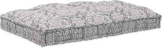 vidaXL Coussin de canapé sur palette Gris clair tissu Vidaxl