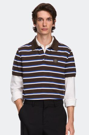 Canada Goose Beckley Poloshirt mit Tonal Disc und Streifen